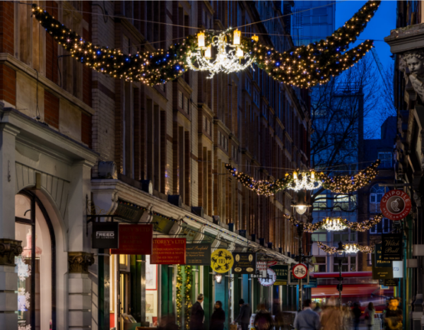 Commercial Christmas Light Motifs & Compositions - MK Illumination